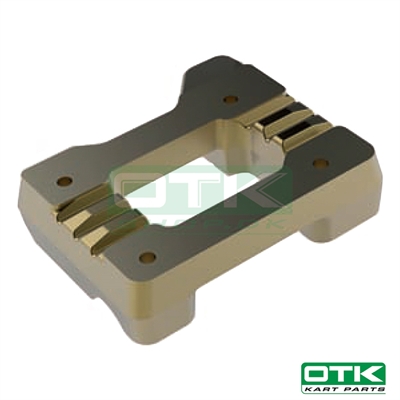 Flat MG engine mount 92x30mm drilled OK DVS