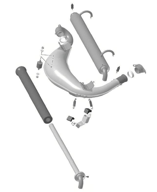 Rotax Max DD2 Exhaust | Rotax DD2 spares