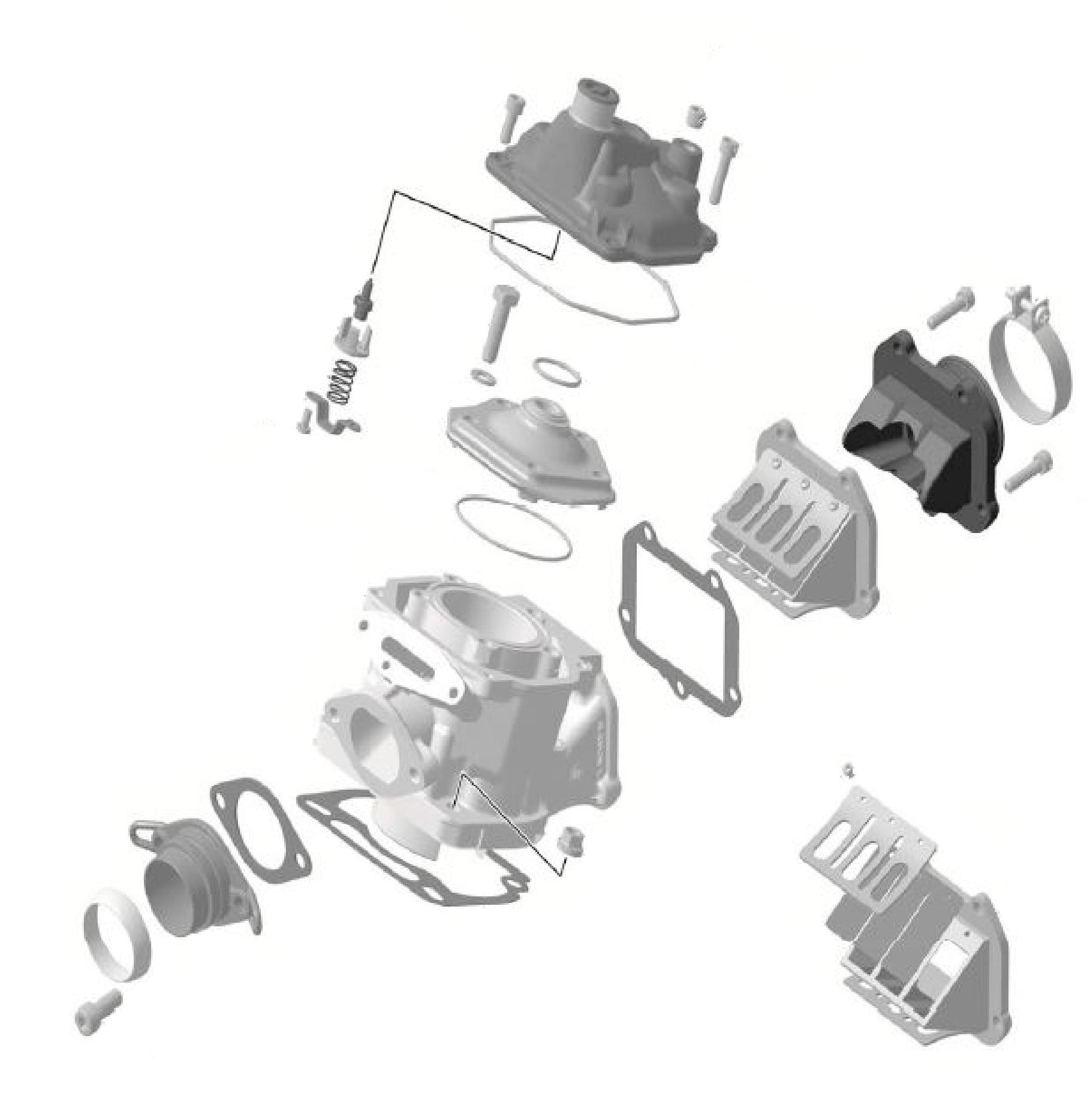 Rotax Max DD2 Cylinder | Rotax DD2 spares