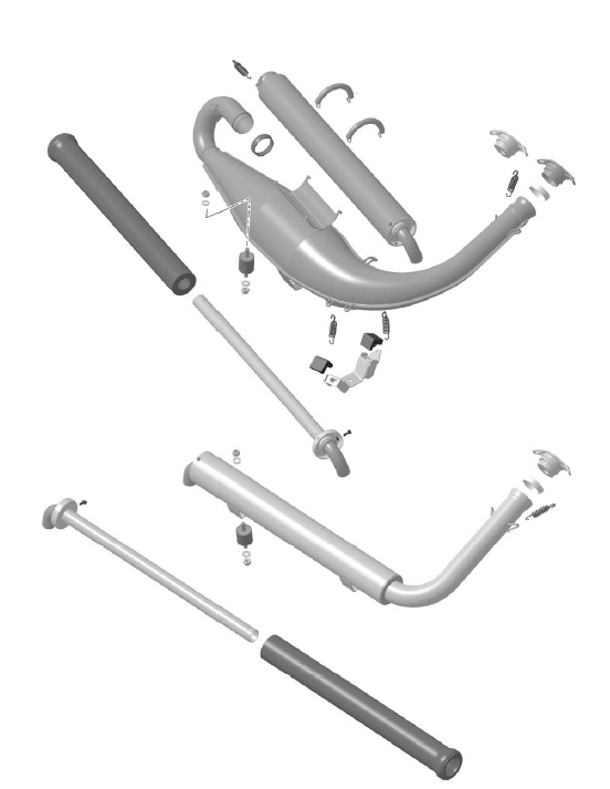 Rotax Max Exhaust | Rotax Max spares