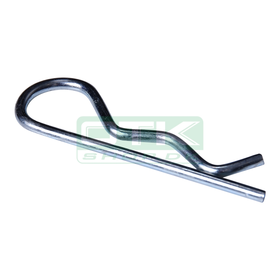 Pegs locking split-pin for front spoiler