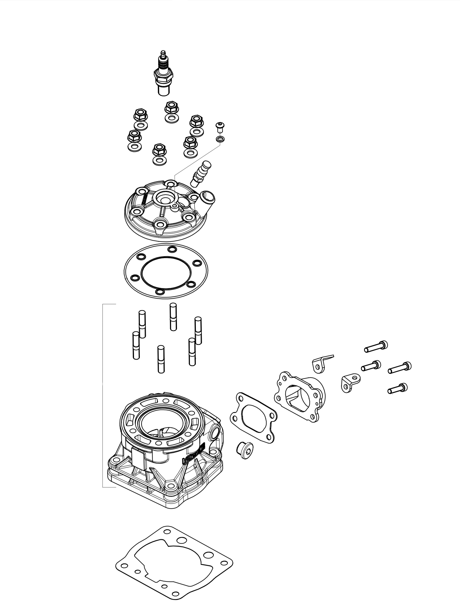 Cylinder and cylinder head | Vortex DJT | Engine