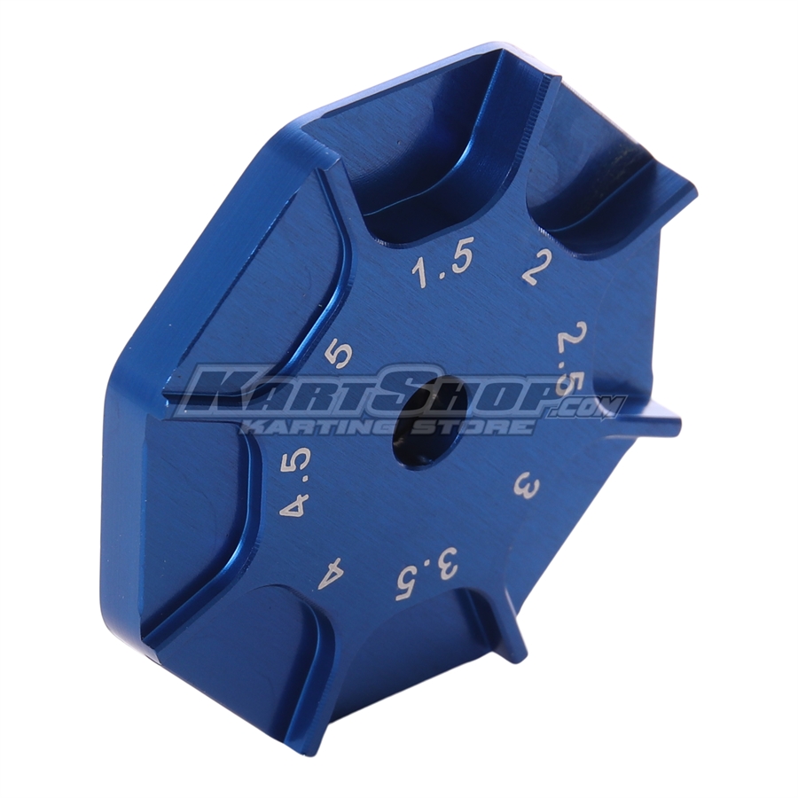 Float height measurement tool, black