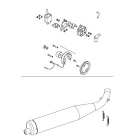 Ignition and Exhaust | Vortex Mini Rok | Engine
